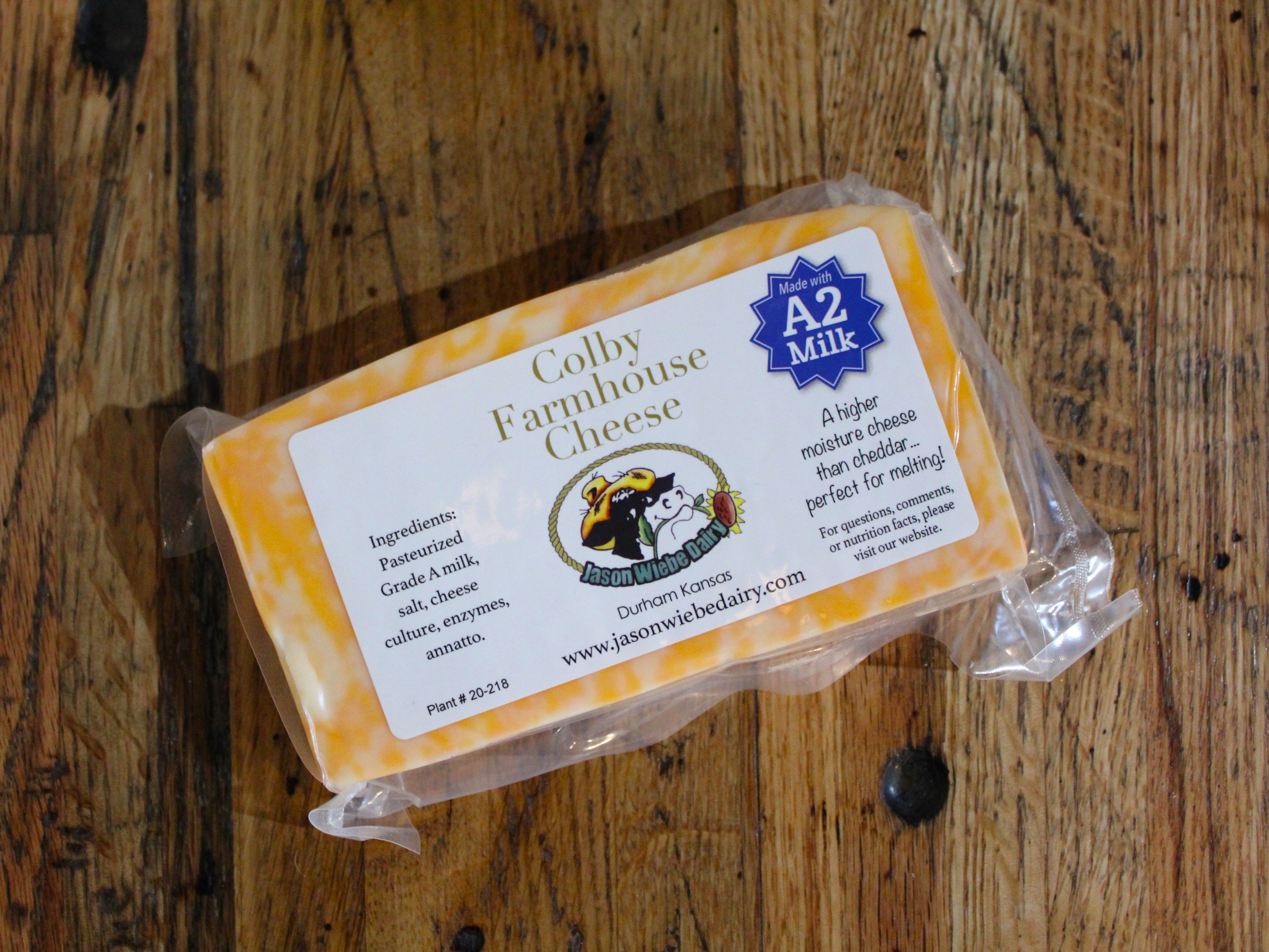 Colby Jack Cheese, Wiebe | Local Pig Butcher Shop
