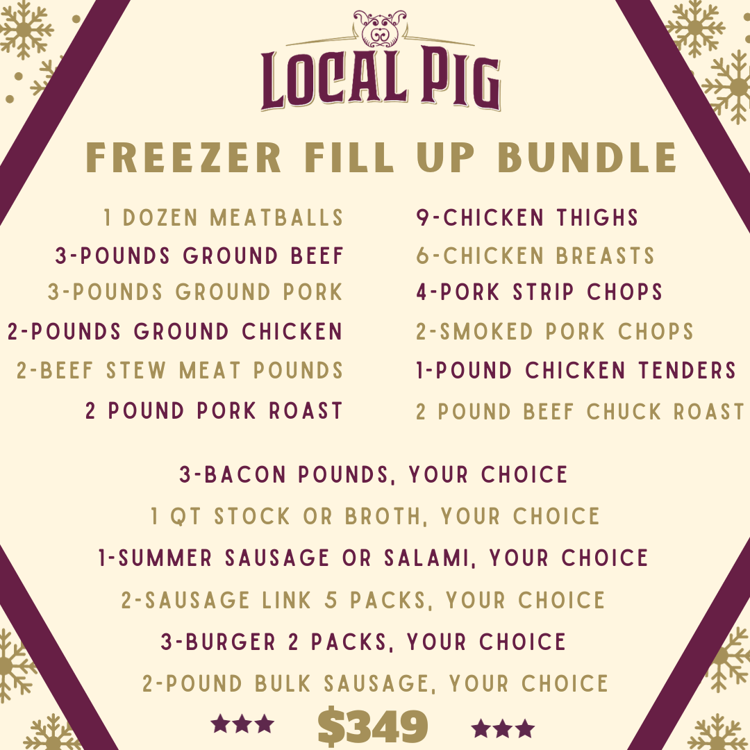 Freezer Fill Up Bundle | Local Pig Butcher Shop