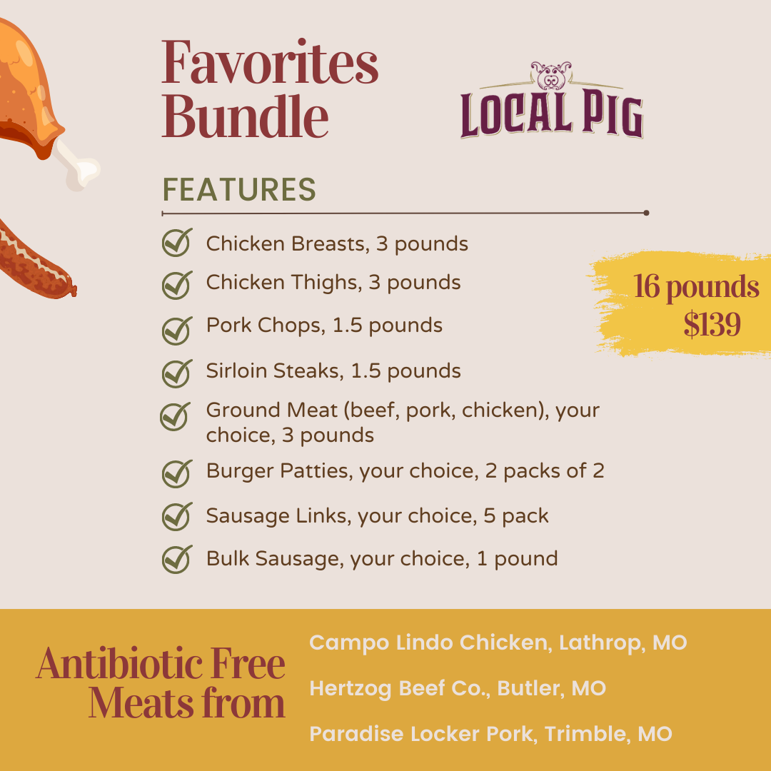 Favorite's Bundle - Couples | Local Pig Butcher Shop